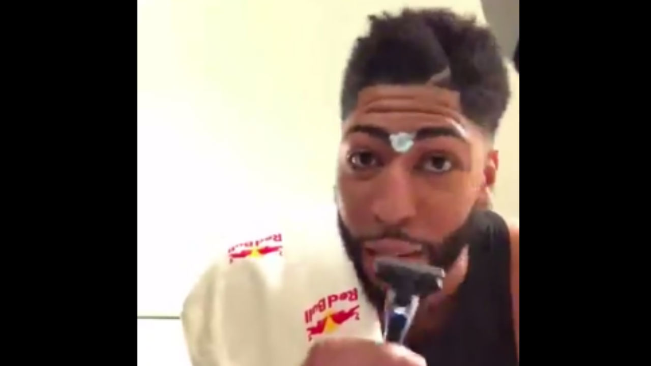 Did Anthony Davis actually shave off his unibrow? | NBA.com Australia ...