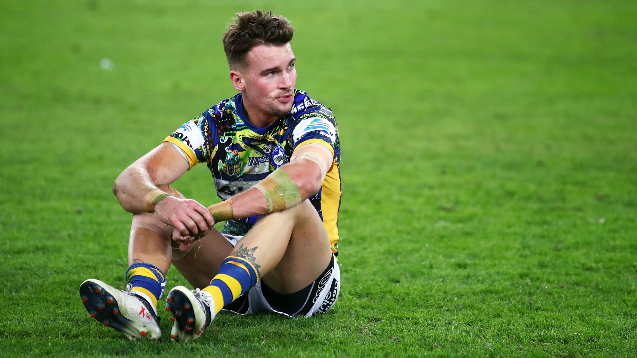 Clint Gutherson's apology for Parramatta's loss to Bulldogs draws the ...