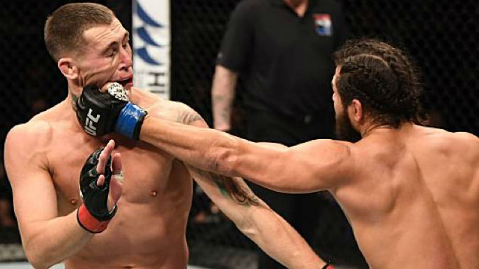 UFC London: Jorge Masvidal lands fastest low blow ever, earns stunning ...