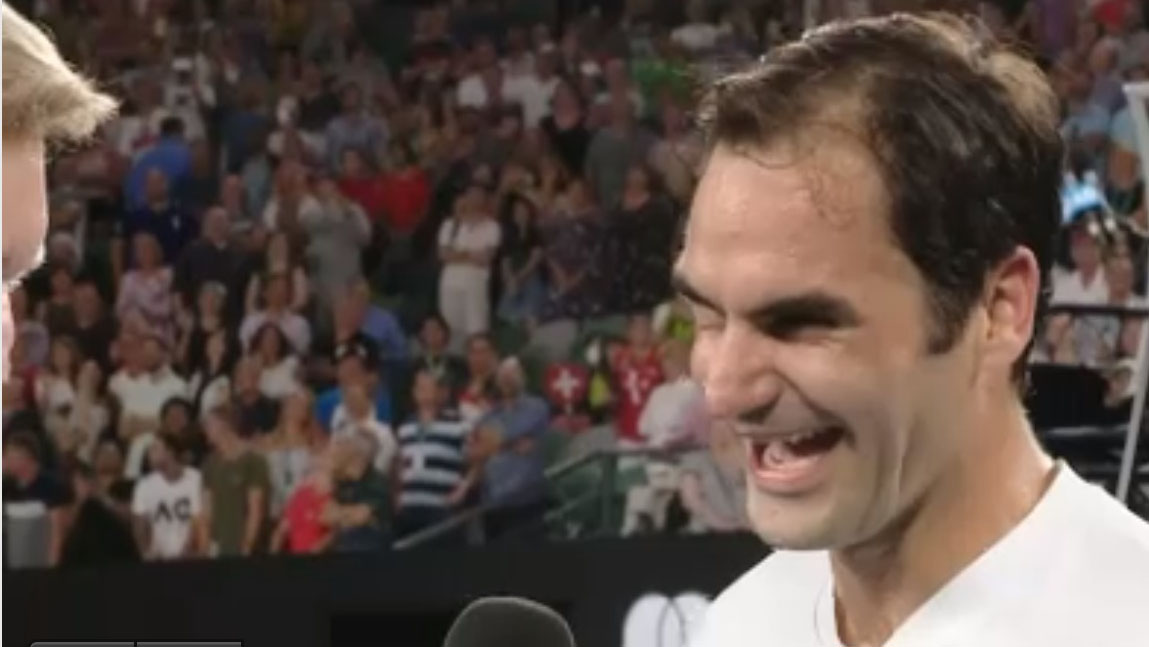 WATCH: Federer hilariously produces The Rock’s ‘Smoldering Intensity ...