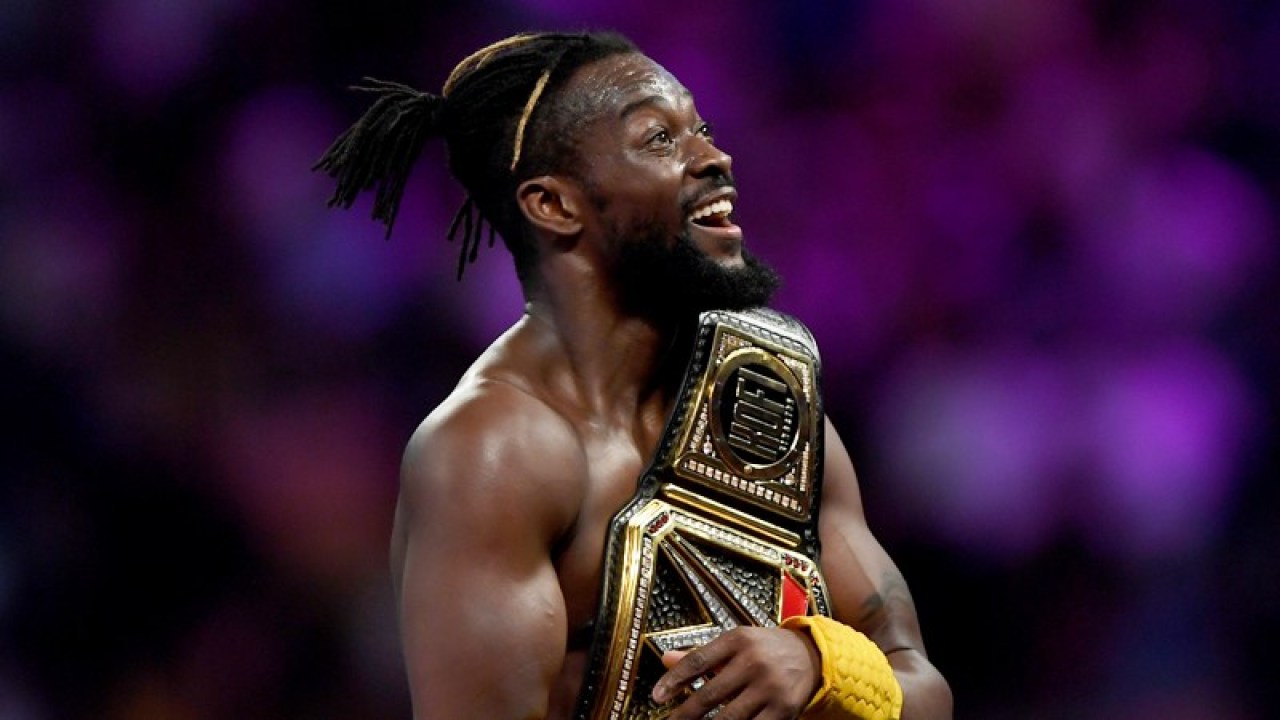 Kofi Kingston on redefining WWE championship, facing Brock Lesnar on ...