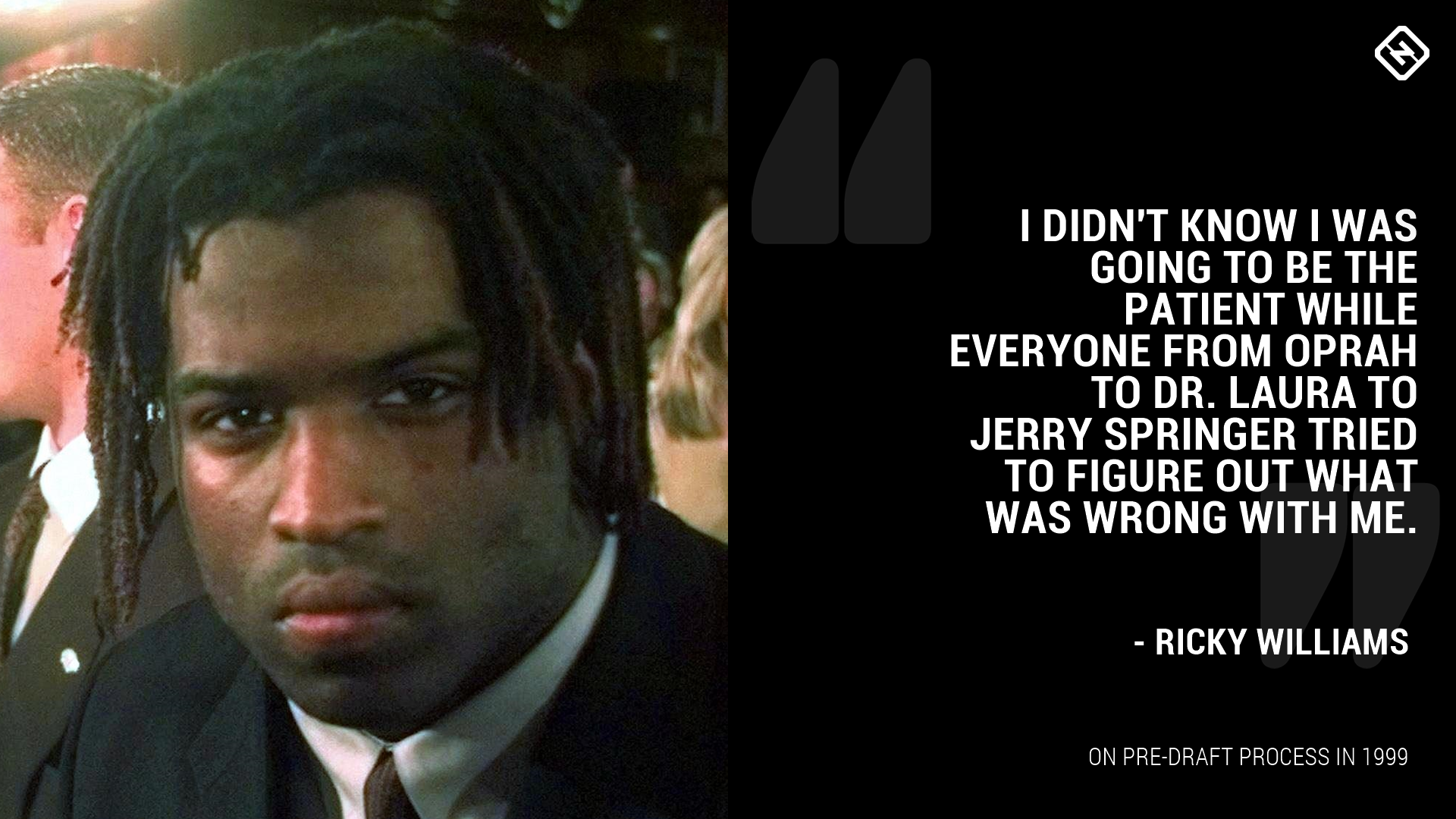 SN Throwback with Ricky Williams: 'There is nothing wrong with me ...