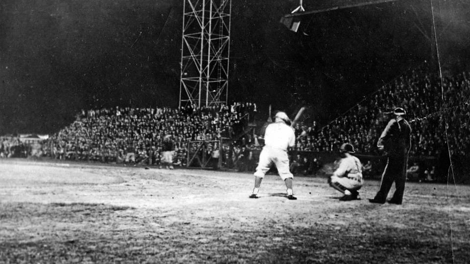 Multiple cities claim to have hosted the first night game in baseball ...