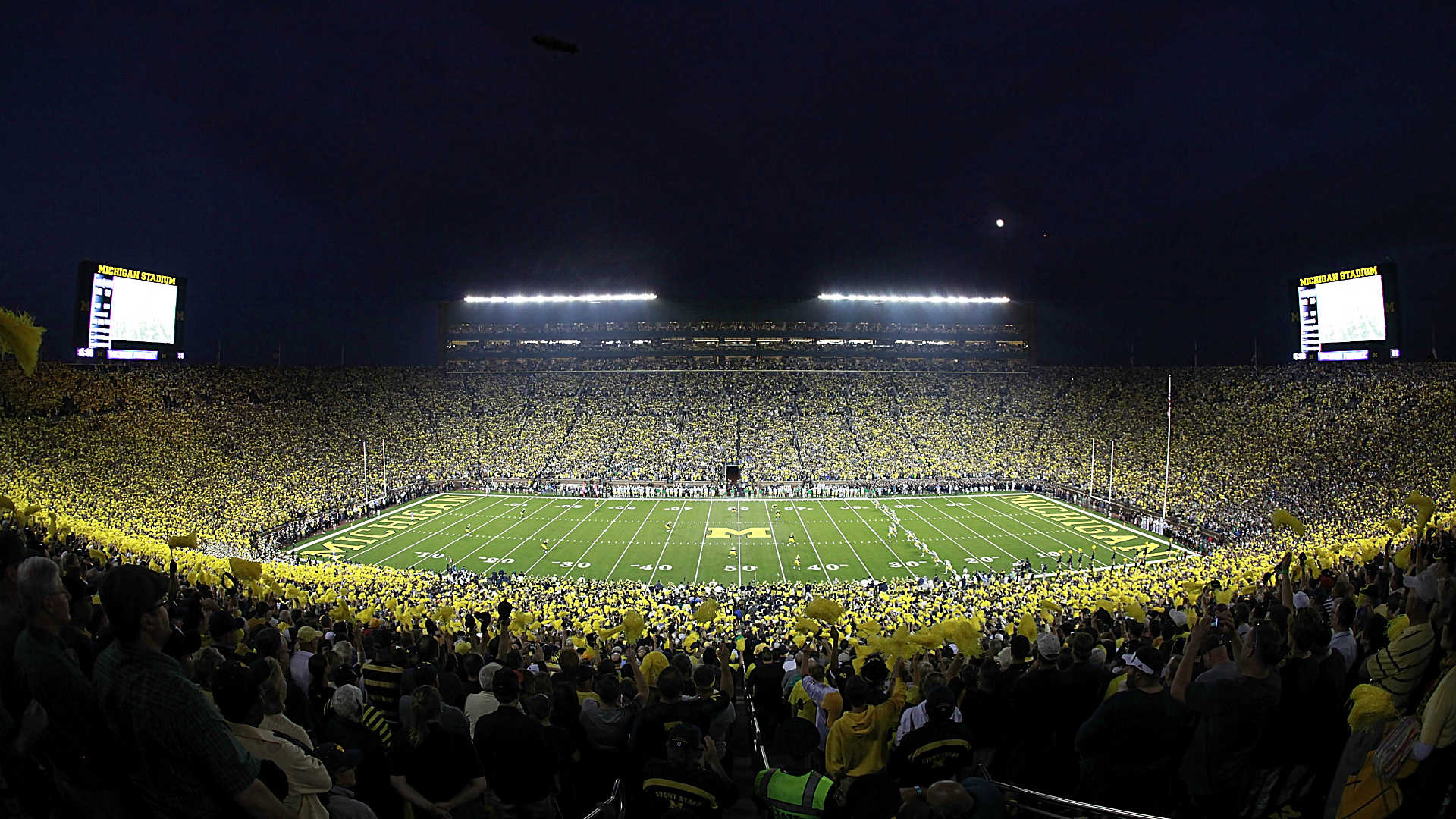 Why doesn't Michigan play more night games at the Big House? | Sporting ...