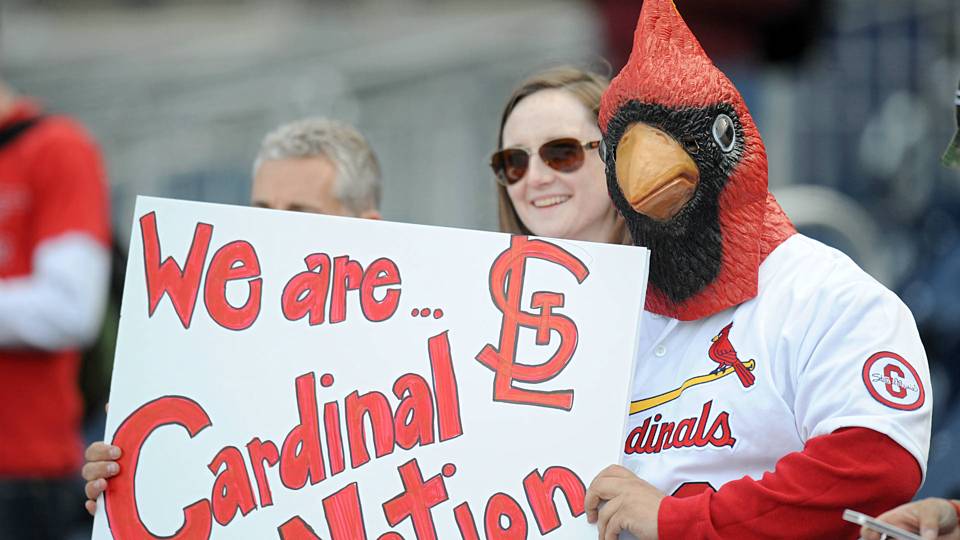 St. Louis rated 'best city for baseball fans' | MLB | Sporting News