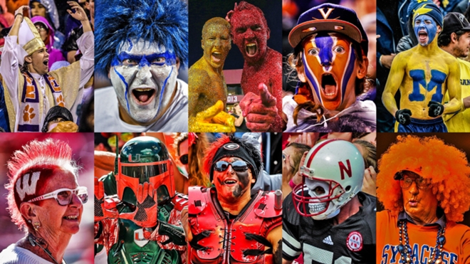 College football's craziest fans | Sporting News