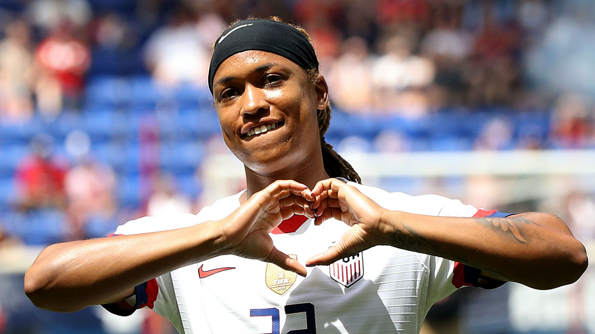 Jessica McDonald's adorable son joins USWNT at World Cup | Sporting ...