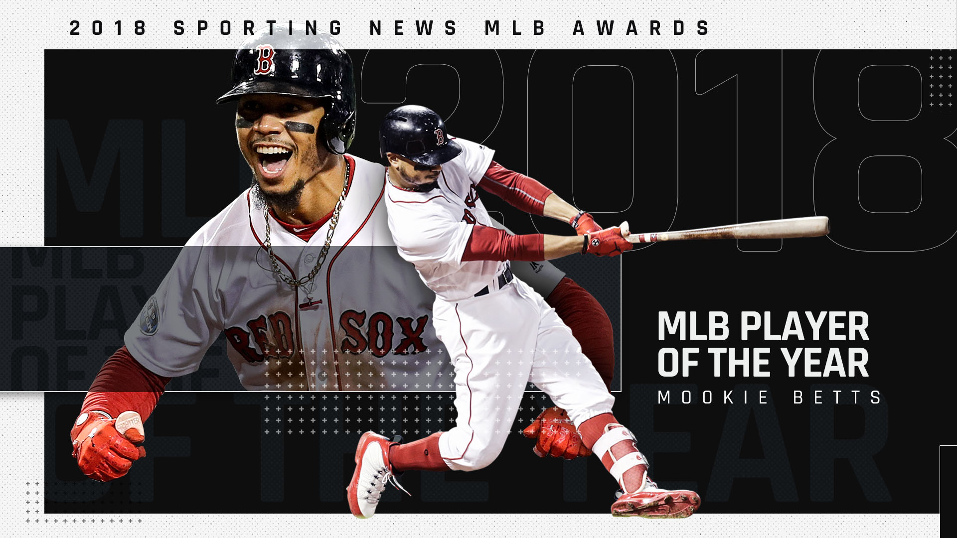 Red Sox star Mookie Betts named Sporting News MLB Player of the Year ...