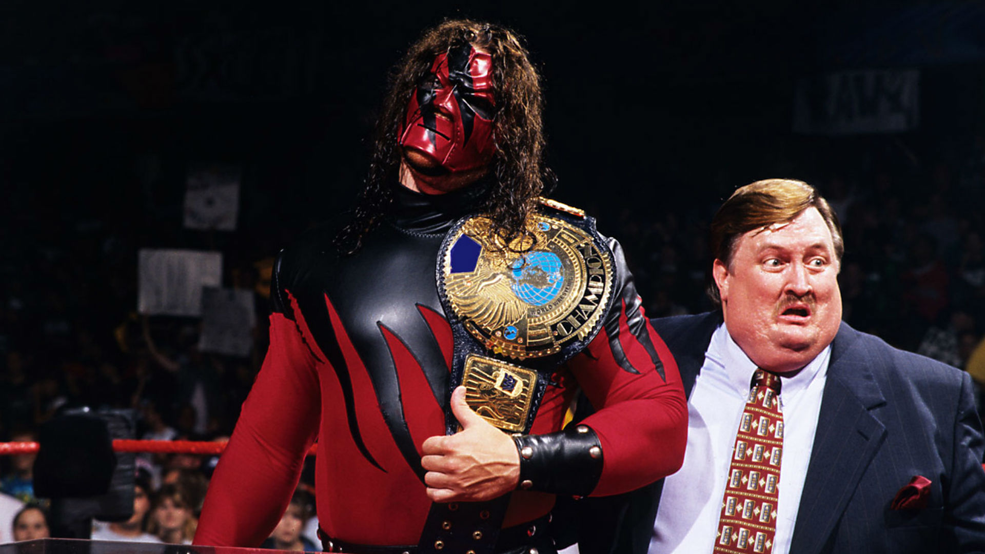 Remembering the time Kane out-promoed The Rock and Hulk Hogan | WWE ...